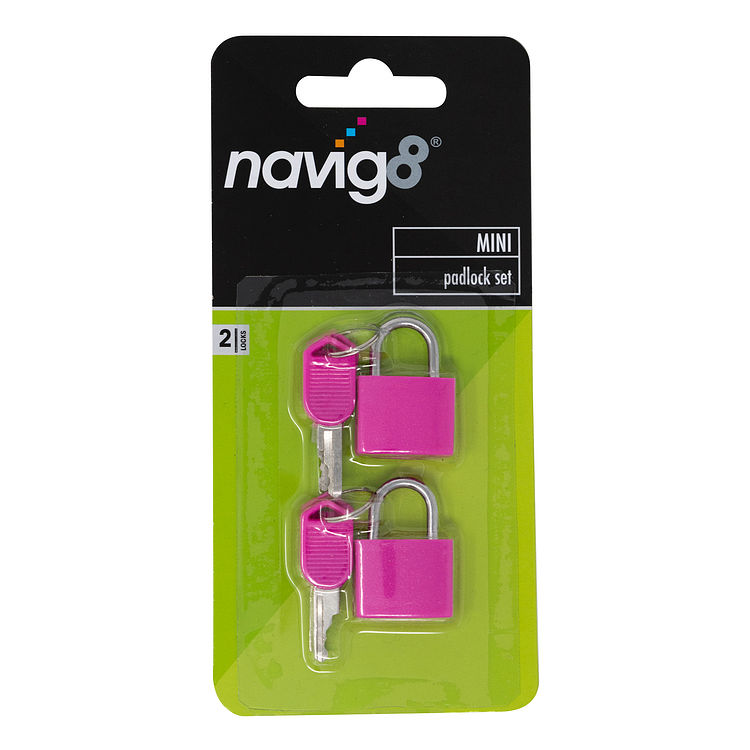 2 Piece Mini Padlocks