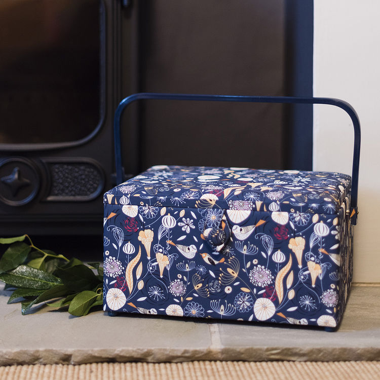 Enchanted Park Large Sewing Basket